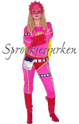 Mega Mindy met masker - huur, one size